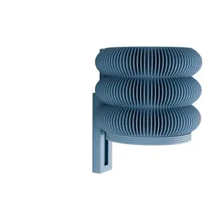 MODERNIZED POTTERY Wall Plantertriple Bubbles Muted Blue - 6"